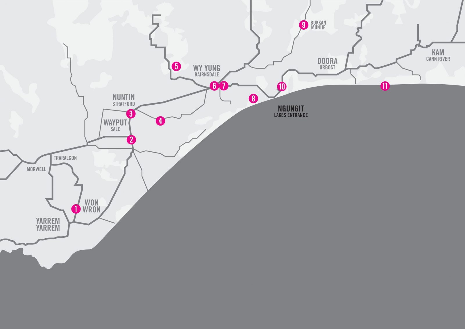 Waterfront: East Gippsland Map and Self-guided Tours | Open House Melbourne
